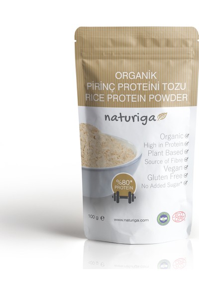 Naturiga Organik Pirinç Proteini Tozu Naturiga Organik Pirinç Proteini Tozu