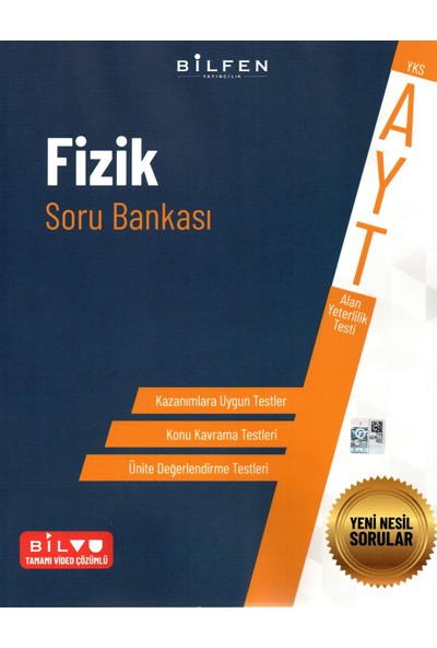 Bilfen Yayıncılık 12. Sınıf Ayt Fizik Soru Bankası Yeni
