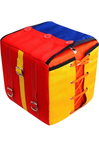 AnkiToys Beceri Küpü 6 İşlevli 22 x 22 x 22 AnkiToys Beceri Küpü 6 İşlevli 22 x 22 x 22