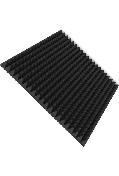 Bantmarketim 70 mm Yanmaz Akustik Piramit Sünger 50 Dns 100 x 100 cm 1m²