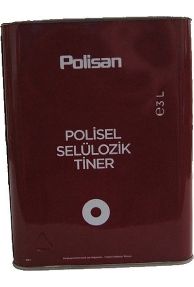 Polisan Selülozik Tiner 3 lt Polisan Selülozik Tiner 3 lt