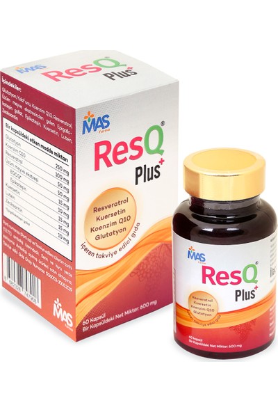 Resq Plus 60 Kapsül Resq Plus 60 Kapsül