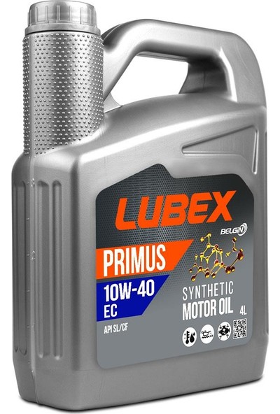 Lubex Primus 10W-40 EC 4 Litre Motor Yağı ( Üretim Yılı: 2020 ) Lubex Primus 10W-40 EC 4 Litre Motor Yağı ( Üretim Yılı: 2020 )