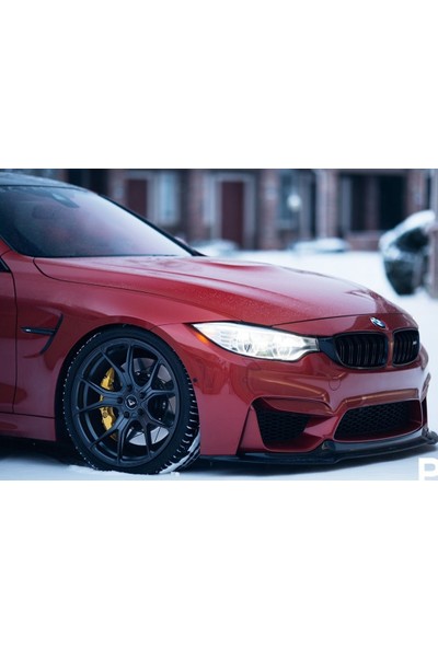Güneşli Garaj BMW F30 - F80 M3 Ön Lip (Plastik)
