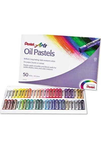 Pentel Arts Oil Pastels 50 Renk Yağlı Pastel Boya Seti Pentel Arts Oil Pastels 50 Renk Yağlı Pastel Boya Seti