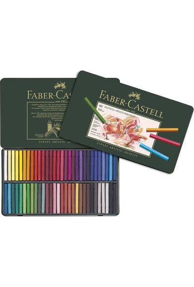 Faber-Castell Polychromos Pastel Boya 60 Renk Metal Kutu Faber-Castell Polychromos Pastel Boya 60 Renk Metal Kutu