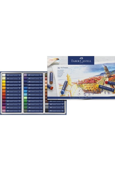 Faber-Castell Creative Studio Yağlı Pastel Boya 36 Renk Faber-Castell Creative Studio Yağlı Pastel Boya 36 Renk