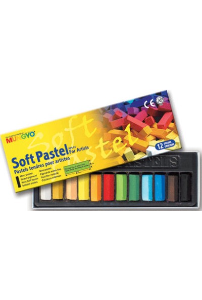 Mungyo Gallery Artists' Soft Pastel Boya (Toz Pastel Boya ) 12 Renk Yarım Boy Mungyo Gallery Artists' Soft Pastel Boya (Toz Pastel Boya ) 12 Renk Yarım Boy