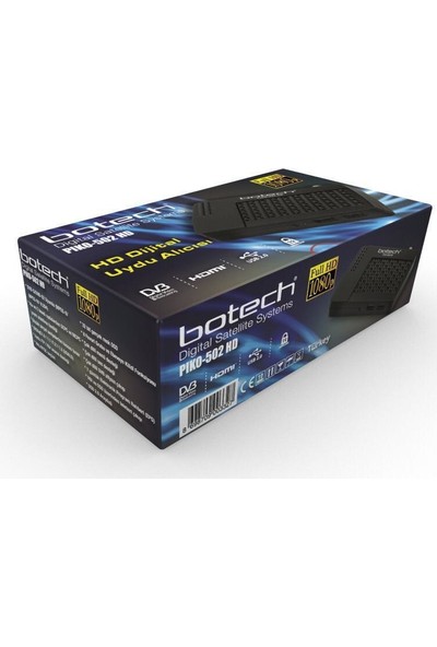 Botech PIKO-502 Full Hd Uydu Alıcısı 1080P Botech PIKO-502 Full Hd Uydu Alıcısı 1080P