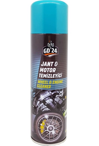 GD24 Jant & Motor Temizleyici Köpük 450 ml GD24 Jant & Motor Temizleyici Köpük 450 ml