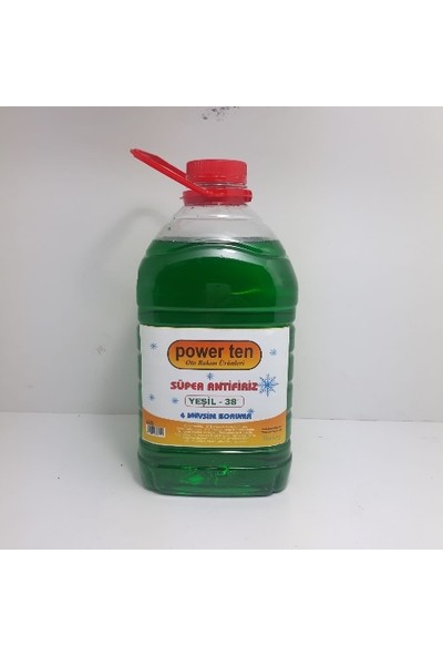 Powerten Yeşil -38 Derece 3 Lt Antifiriz Powerten Yeşil -38 Derece 3 Lt Antifiriz