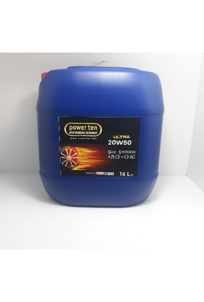 Powerten Motor Yağı 20W50 16 Lt