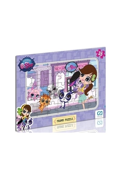 Ca Games Littlest Pet Shop - Frame Puzzle 35 ( 12'li Paket) Ca Games Littlest Pet Shop - Frame Puzzle 35 ( 12'li Paket)