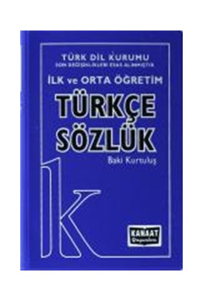 İlk ve Orta Öğretim Türkçe Sözlük