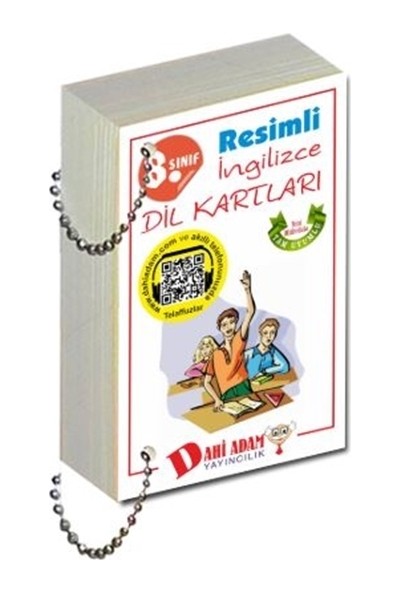 8. Sınıf Resimli İngilizce Dil Kartları