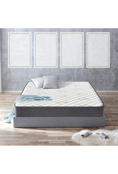 Heyner Hybird Bamboo Kumaş Yaylı Yatak Lüx Soft Yaylı Yatak 80X200 cm Heyner Hybird Bamboo Kumaş Yaylı Yatak Lüx Soft Yaylı Yatak 80X200 cm