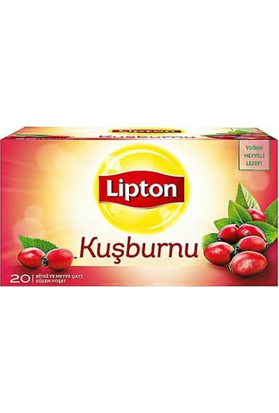 Lipton Kuşburnu Çayı Bardak Poşet 20 'li