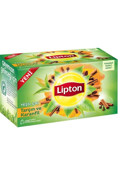 Lipton Karanfil Tarçın Bardak Poşet Çay 20 li