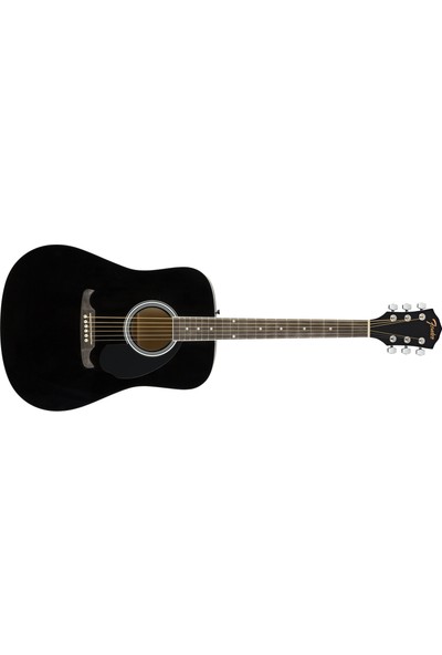 Fender FA-125 Dreadnought Black Akustik Gitar Fender FA-125 Dreadnought Black Akustik Gitar