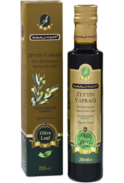 İmmunat İmmunat Zeytin Yaprağı Ekstraktı 250 ml İmmunat İmmunat Zeytin Yaprağı Ekstraktı 250 ml