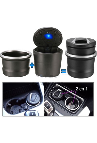 Transformacion Style Çift Amaçlı Küllük ve Kap