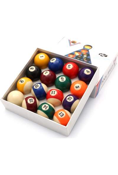 Pusula Oyun Pool Balls Amerikan Bilardo Top Seti 57.2 mm Pusula Oyun Pool Balls Amerikan Bilardo Top Seti 57.2 mm