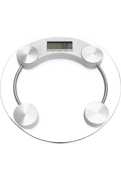 Techfit TF-1051 Dijital Yuvarlak Cam Baskül Terazi Techfit TF-1051 Dijital Yuvarlak Cam Baskül Terazi