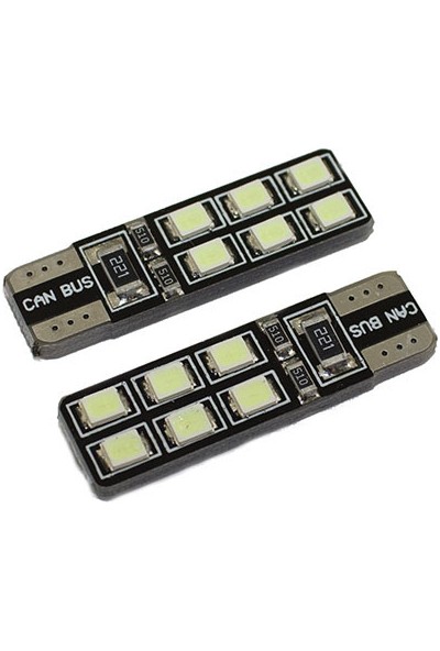 Space T10 Led Ampul Canbus'lı Buz Mavi 2'li Set 12V / LAAM626-2 Space T10 Led Ampul Canbus'lı Buz Mavi 2'li Set 12V / LAAM626-2