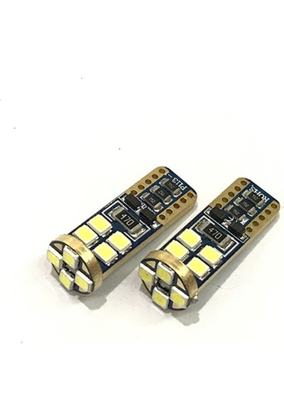 Space Led Ampul T10-12SMD Canbus'lı Beyaz 2'li Set 12V / LAAM629 Space Led Ampul T10-12SMD Canbus'lı Beyaz 2'li Set 12V / LAAM629