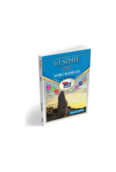 Açı Yayınları 10.Sınıf Tarih Soru Bankası