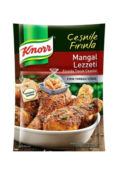 Knorr Fırında Tavuk Çeşnisi Mangal Lezzeti 32 gr Knorr Fırında Tavuk Çeşnisi Mangal Lezzeti 32 gr