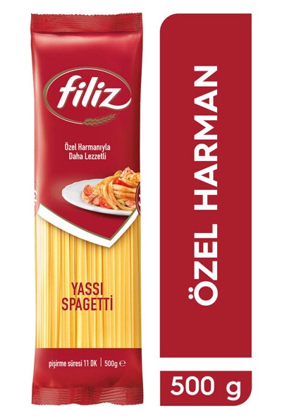Filiz 500 Gr Makarna Spagetti Yassi