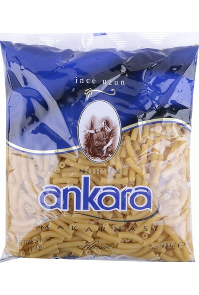 Nuh'un Ankara İnce Uzun Makarna 500 Gr