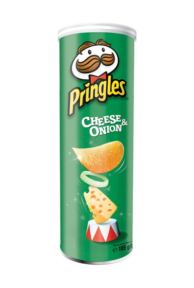 Pringles Cheese&Onion 165 gr Pringles Cheese&Onion 165 gr
