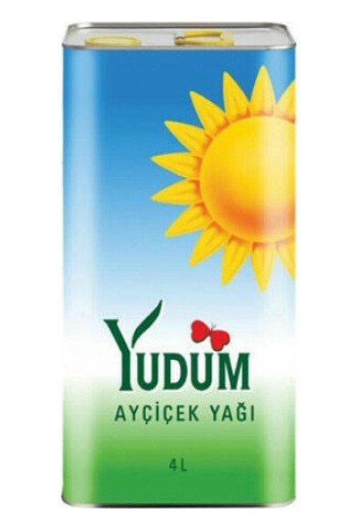 Yudum Ayçiçek Yağı 4 lt Teneke Yudum Ayçiçek Yağı 4 lt Teneke