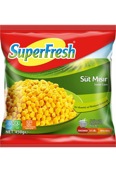 Superfresh Donuk Mısır 450 Gr Superfresh Donuk Mısır 450 Gr