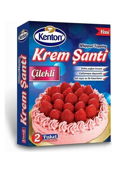 Kenton Krem Şanti 150 Gr Çilekli