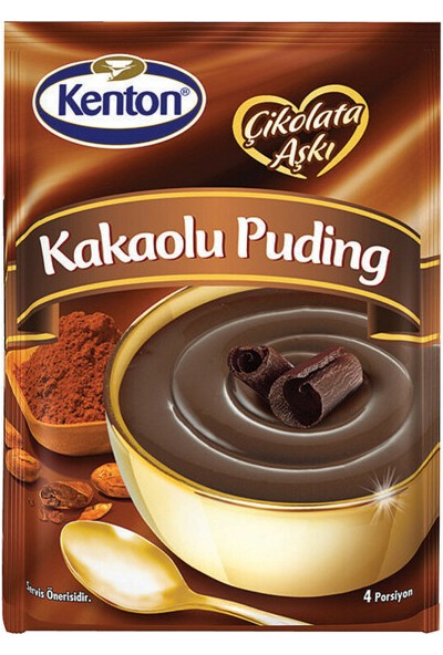 Kenton Çikolata Aşkı Kakaolu Puding 120 gr