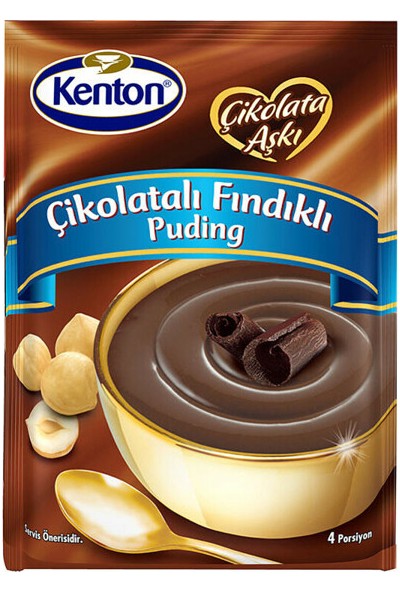 Kenton Puding Çikolata Aşkı Çikolata Fındıklı