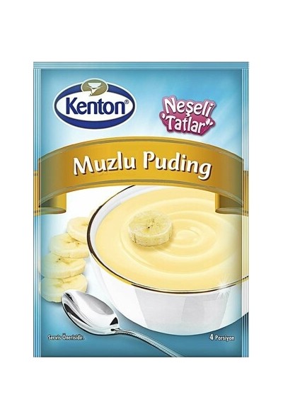 Kenton Puding Neşeli Tatlar Muzlu 100 Gr Kenton Puding Neşeli Tatlar Muzlu 100 Gr