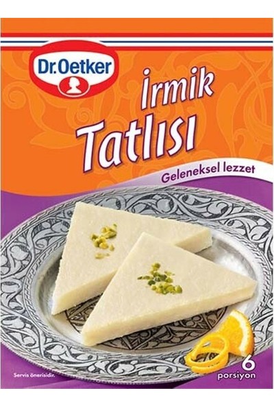 Dr Oetker İrmik Tatlısı 162 gr