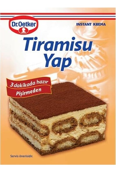 Dr.Oetker Tiramisu Yap 127 Gr Dr.Oetker Tiramisu Yap 127 Gr