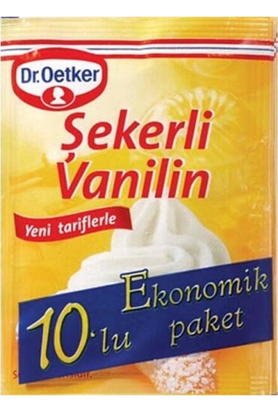 Dr. Oetker Şekerli Vanilin 10 x 5 gr