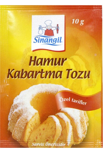 Sinangil P.Y.Hamur Kab.Tozu 10gr kapalı Sinangil P.Y.Hamur Kab.Tozu 10gr kapalı