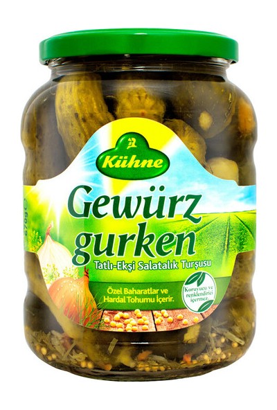 Kühne Salatalık Turşusu Alman Tipi 720 ml Kühne Salatalık Turşusu Alman Tipi 720 ml