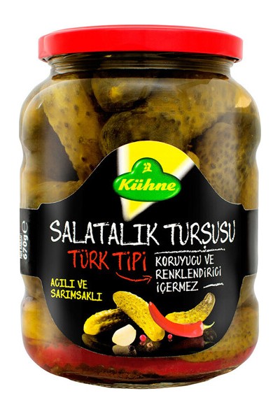 Kühne Türk Tipi Salatalık Turşusu 720 ml Kühne Türk Tipi Salatalık Turşusu 720 ml