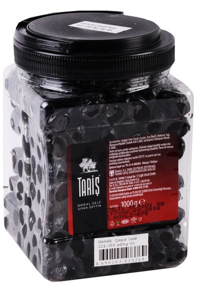 Tariş Doğal Fermente Sele Siyah Zeytin 1 kg Tariş Doğal Fermente Sele Siyah Zeytin 1 kg