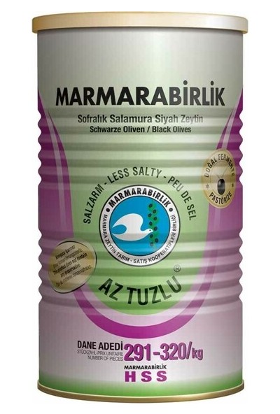 Marmarabirlik Hususi Az Tuzlu 291-320 S 800 gr Marmarabirlik Hususi Az Tuzlu 291-320 S 800 gr