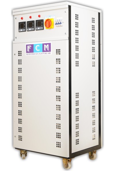 Fcm 30 Kva Trifaze Otomatik Voltaj Regülatörü 275/450VAC Fcm 30 Kva Trifaze Otomatik Voltaj Regülatörü 275/450VAC