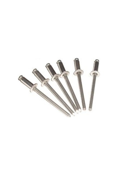 Ufuklar Perçin Alüminyum Pop Perçin 5 x 15 mm 50'li Ufuklar Perçin Alüminyum Pop Perçin 5 x 15 mm 50'li